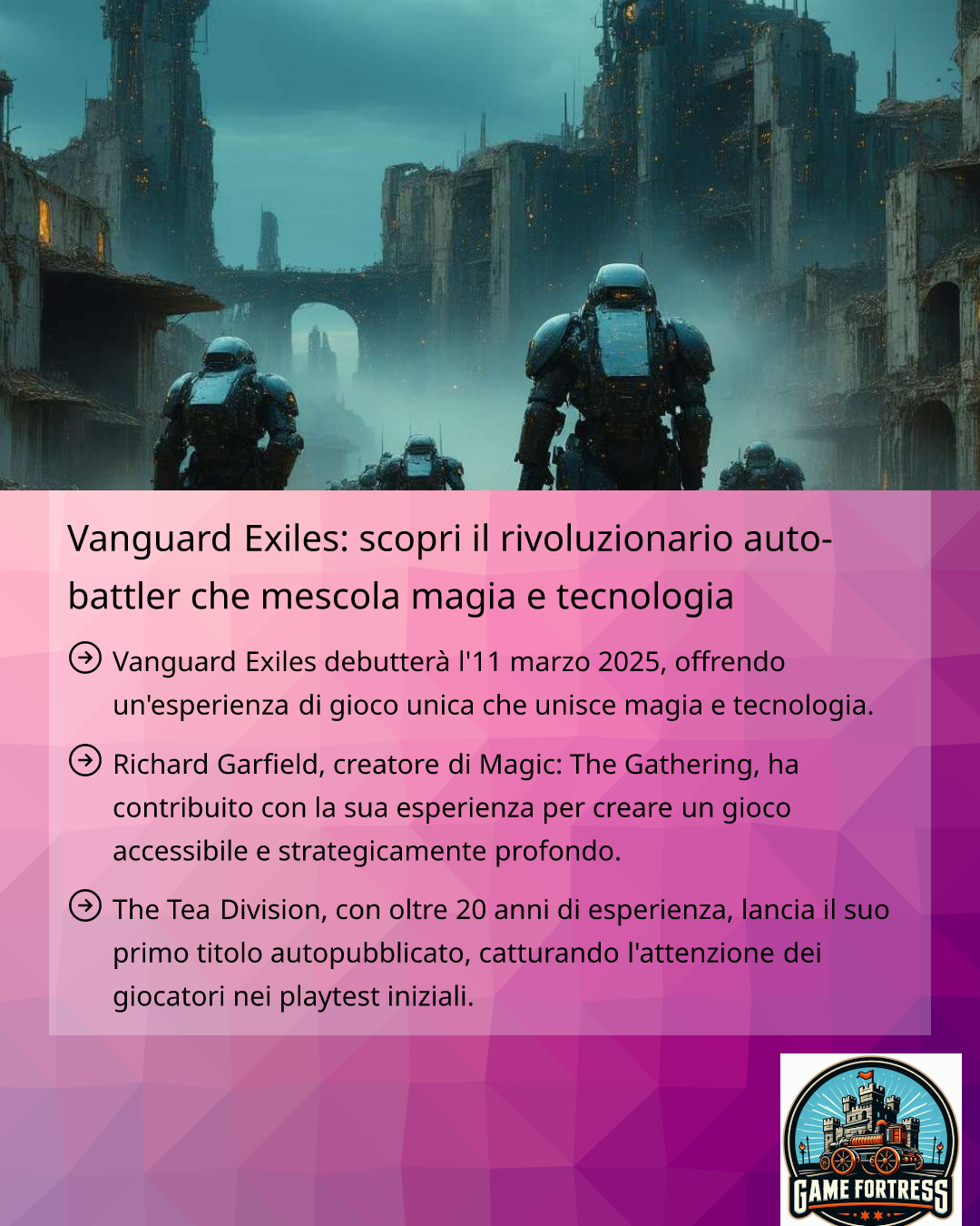 Vanguard Exiles: scopri il rivoluzionario auto-battler che mescola ...