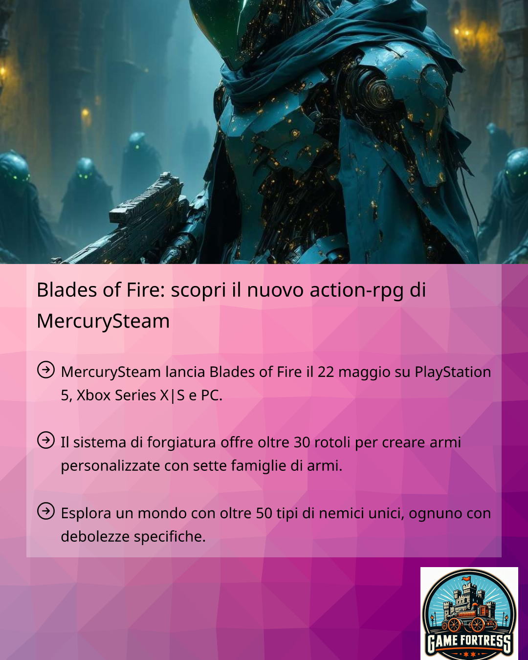 Blades of Fire: scopri il nuovo action-rpg di MercurySteam - Thegamefortress