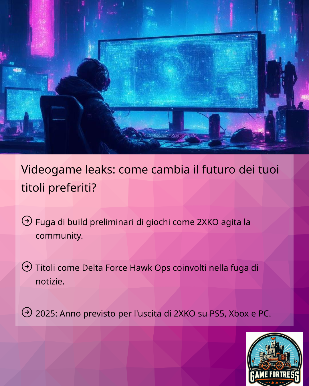Videogame leaks: come cambia il futuro dei tuoi titoli preferiti ...