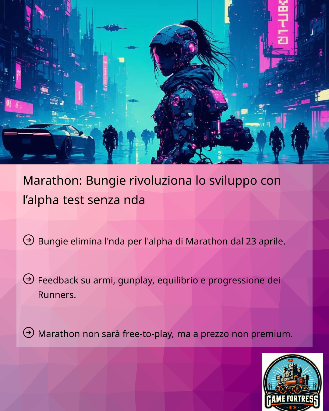 Marathon: Bungie rivoluziona lo sviluppo con l'alpha test senza nda ...