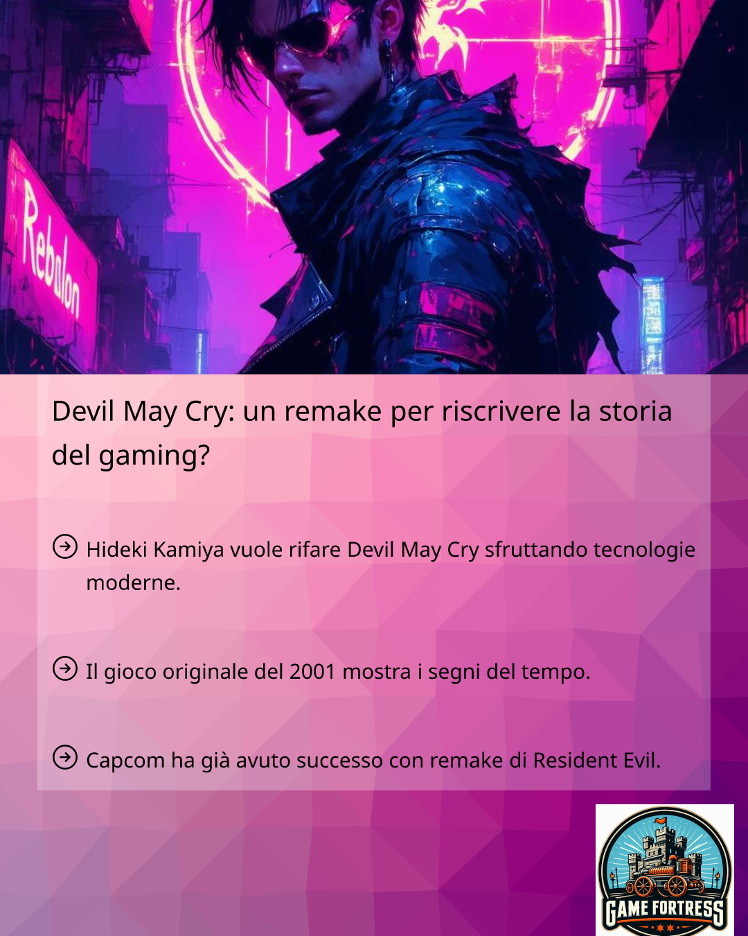 Devil May Cry: un remake per riscrivere la storia del gaming ...