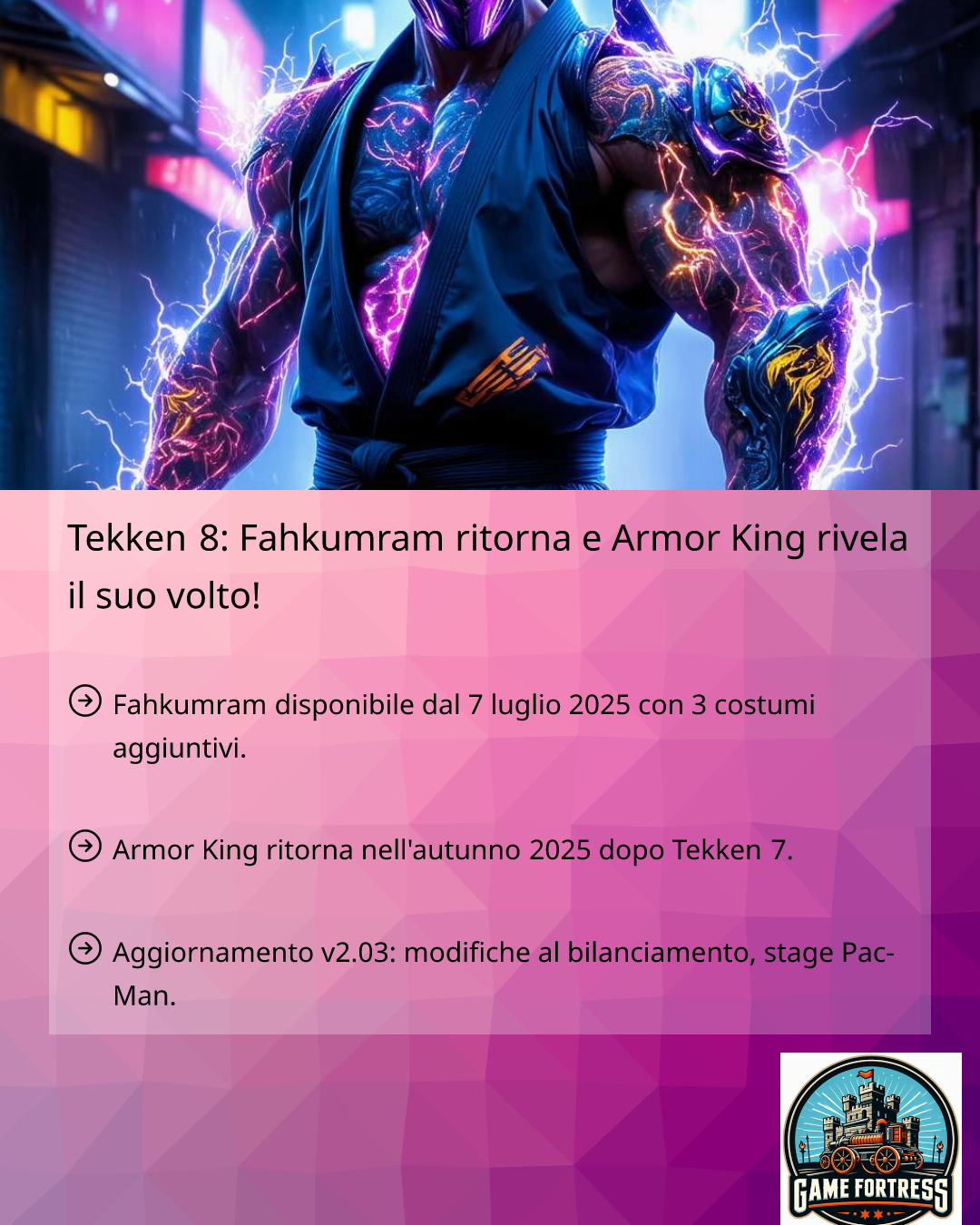 Tekken 8: Fahkumram ritorna e Armor King rivela il suo volto! - Thegamefortress