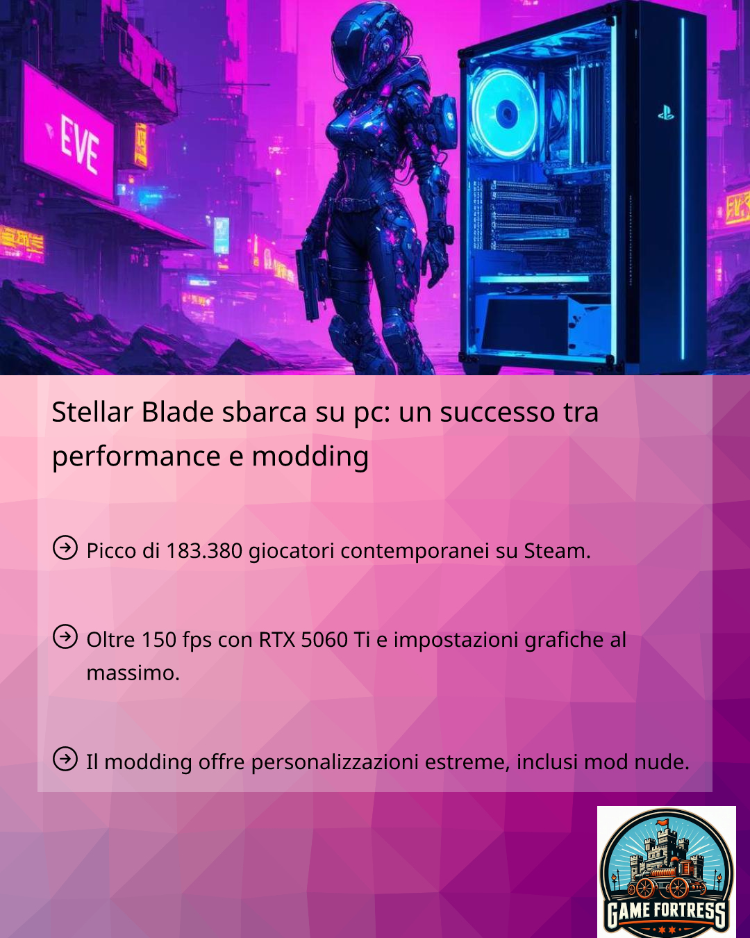 Stellar Blade sbarca su pc: un successo tra performance e modding ...