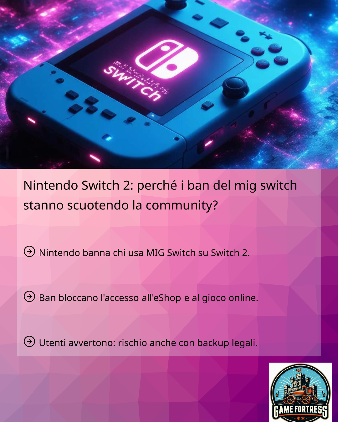 Nintendo Switch 2: perché i ban del mig switch stanno scuotendo la ...