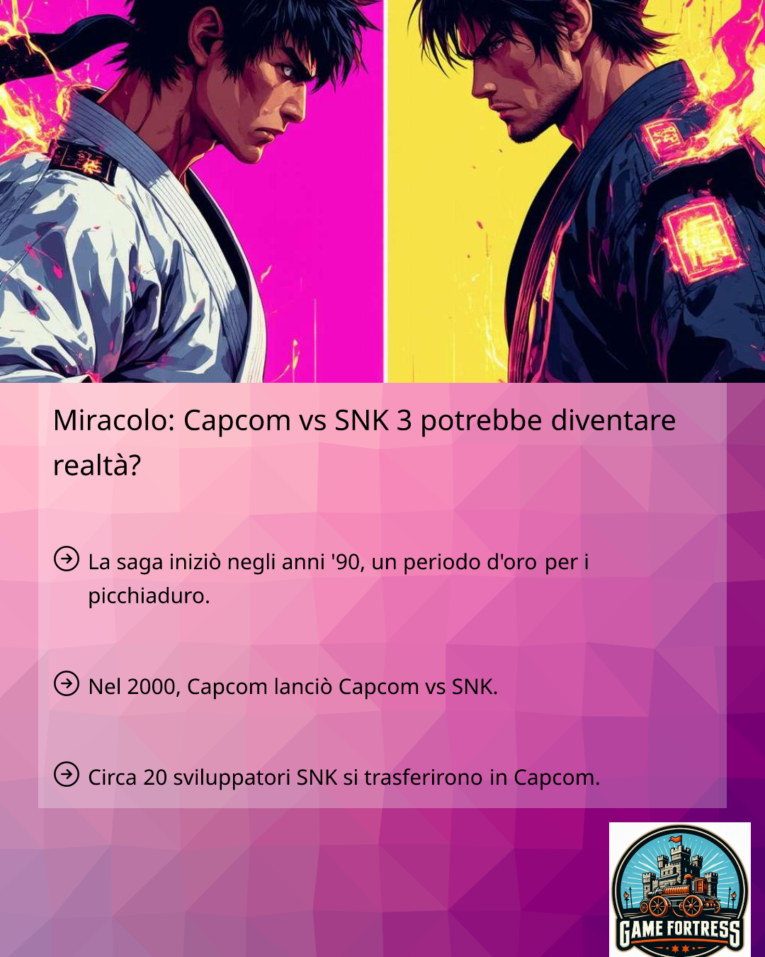 Miracolo: Capcom vs SNK 3 potrebbe diventare realtà? - Thegamefortress