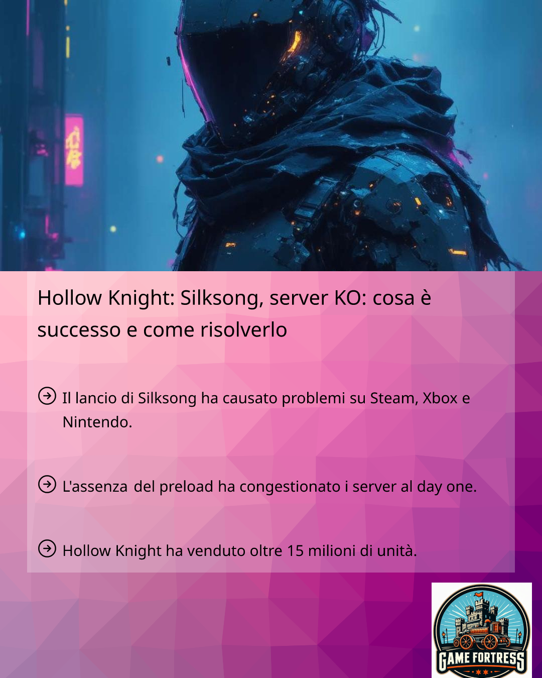 Hollow Knight: Silksong, server KO: cosa è successo e come risolverlo - Thegamefortress