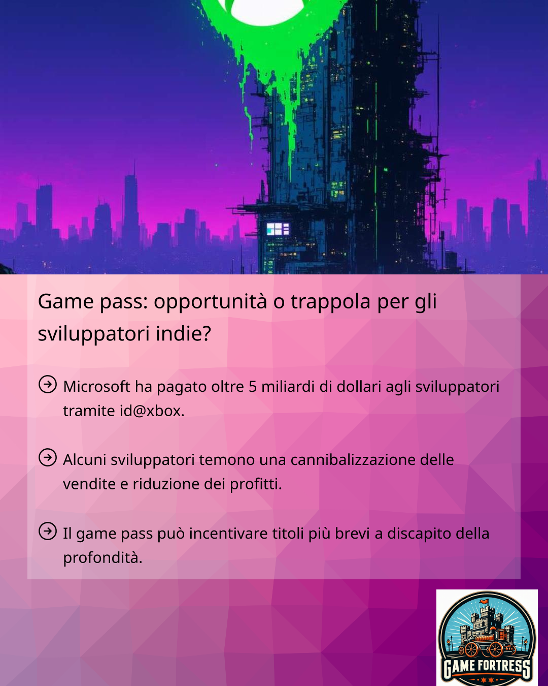 Game pass: opportunità o trappola per gli sviluppatori indie ...