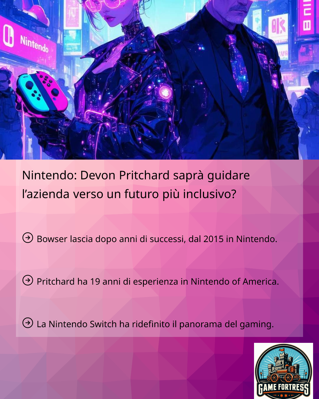 Nintendo: Devon Pritchard saprà guidare l'azienda verso un futuro più ...