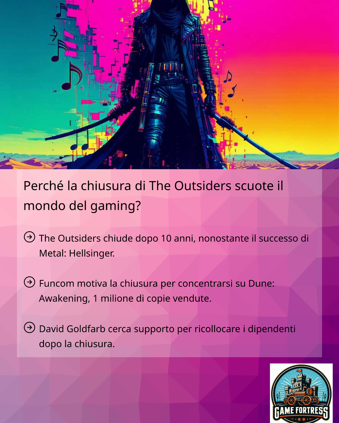 Perché la chiusura di The Outsiders scuote il mondo del gaming ...