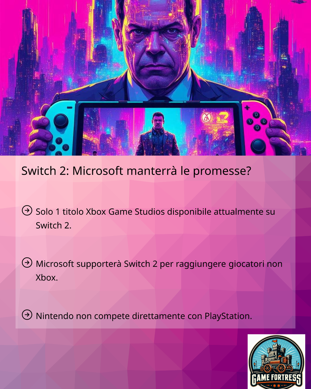 Switch 2: Microsoft manterrà le promesse? - Thegamefortress