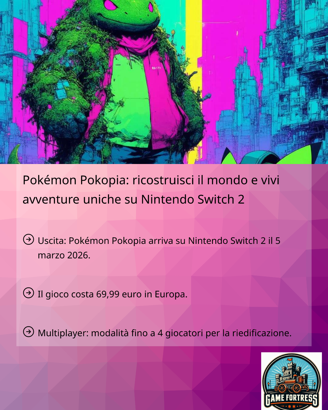 Pokémon Pokopia: ricostruisci il mondo e vivi avventure uniche su ...