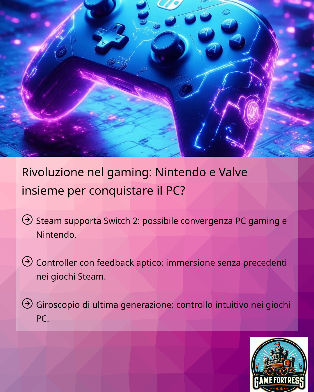Rivoluzione nel gaming: Nintendo e Valve insieme per conquistare il PC ...