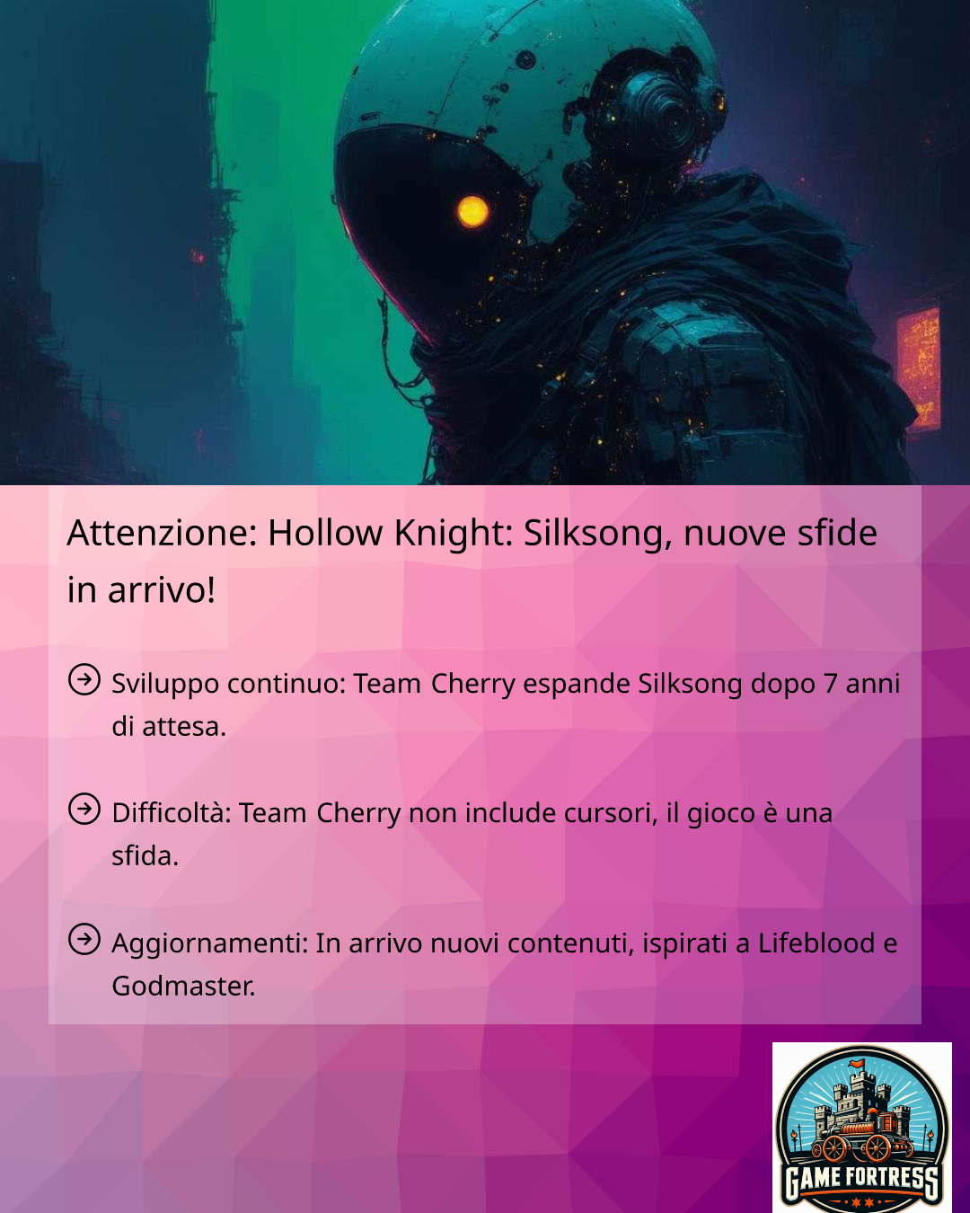 Attenzione: Hollow Knight: Silksong, nuove sfide in arrivo ...