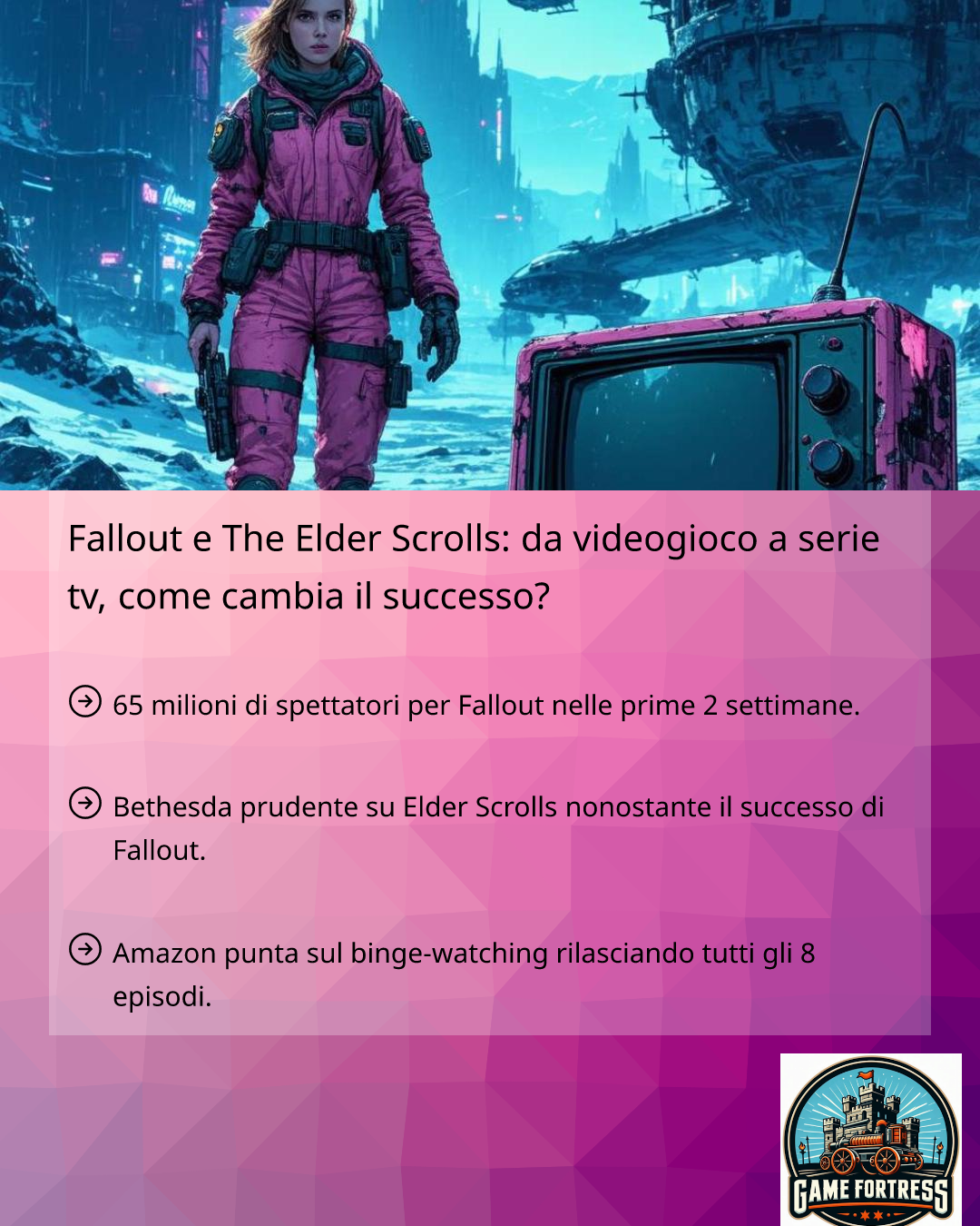 Fallout e The Elder Scrolls: da videogioco a serie tv, come cambia il ...
