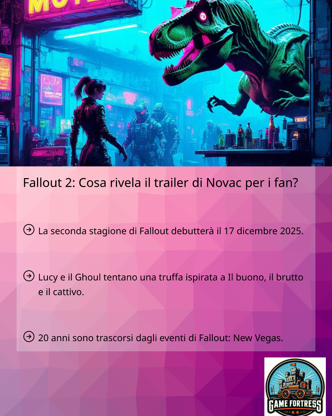 Fallout 2: Cosa rivela il trailer di Novac per i fan? - Thegamefortress