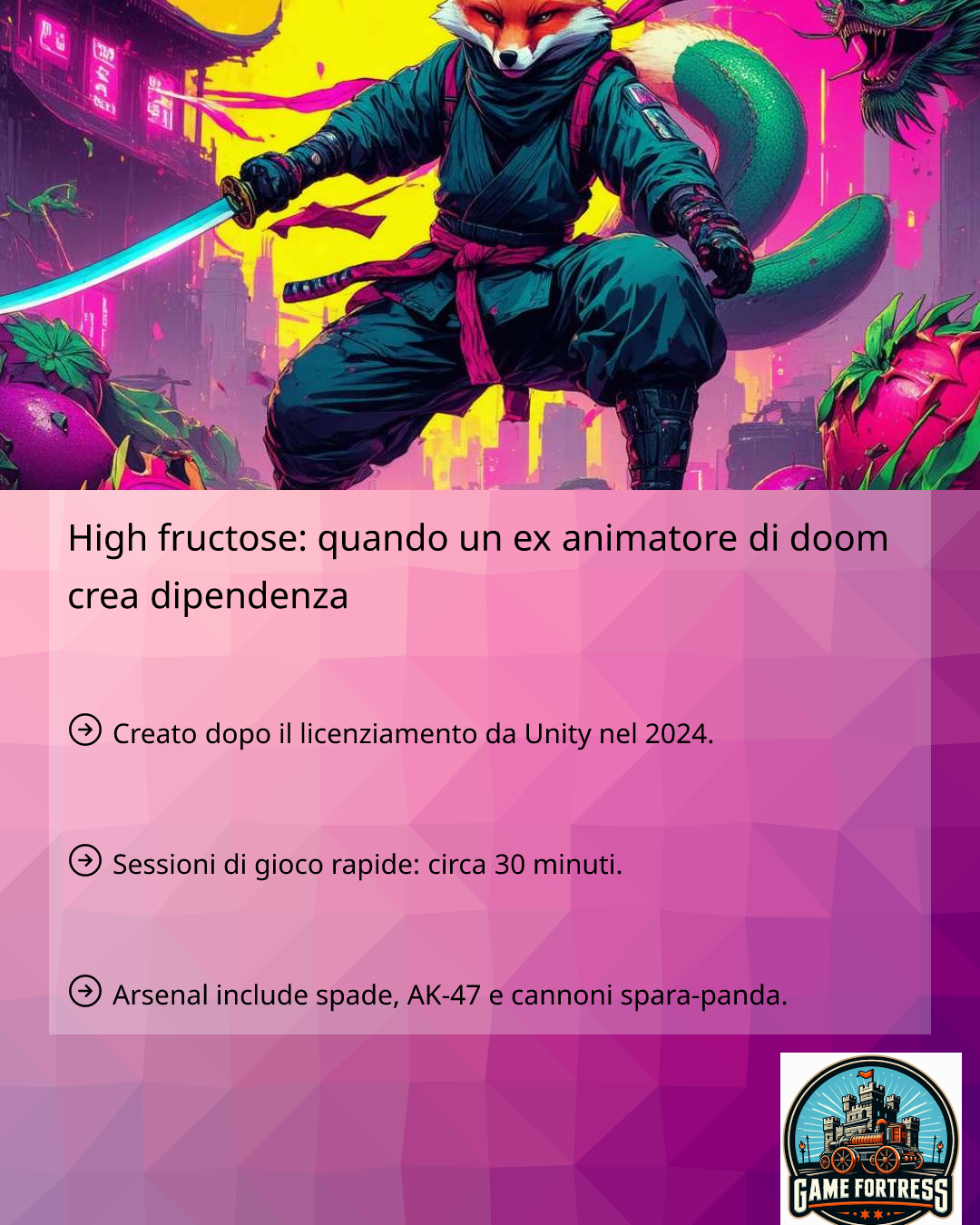 High fructose: quando un ex animatore di doom crea dipendenza ...