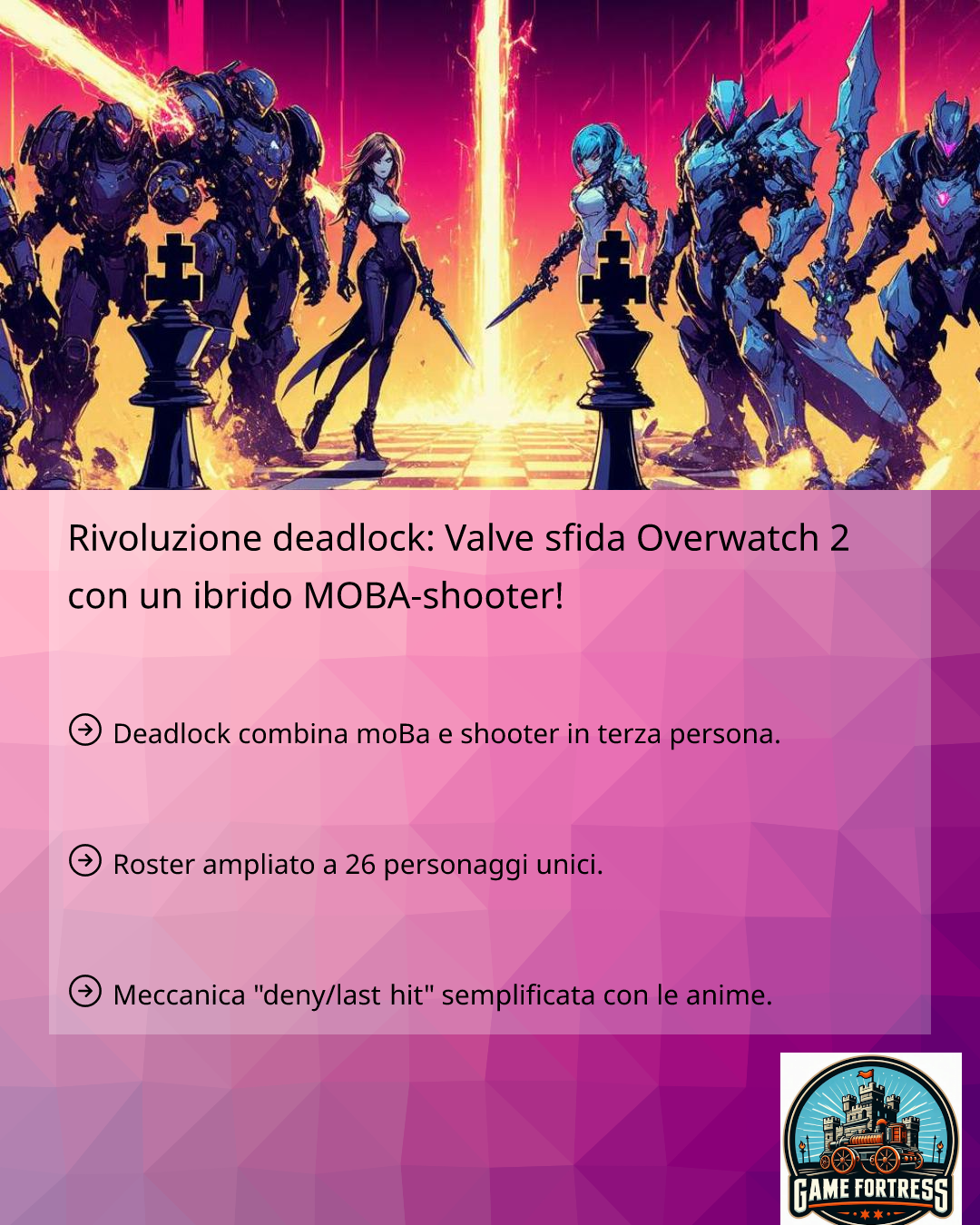 Rivoluzione deadlock: Valve sfida Overwatch 2 con un ibrido MOBA ...