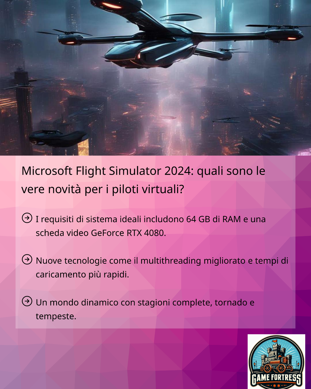 Microsoft Flight Simulator 2024: quali sono le vere novità per i piloti ...