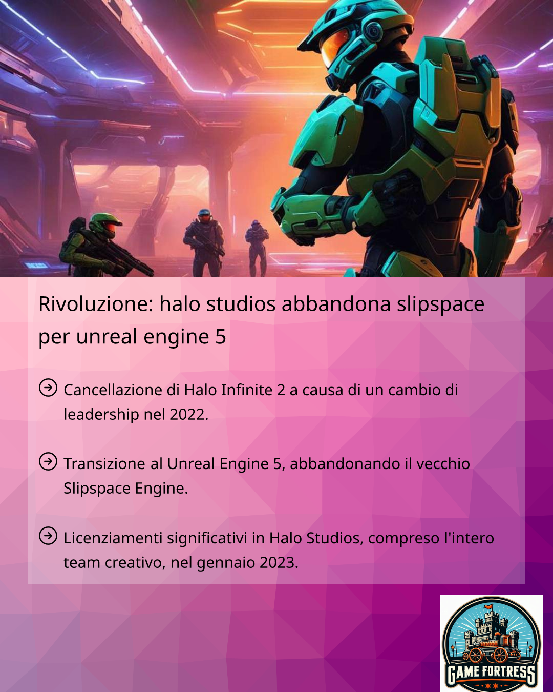 Rivoluzione: halo studios abbandona slipspace per unreal engine 5 ...