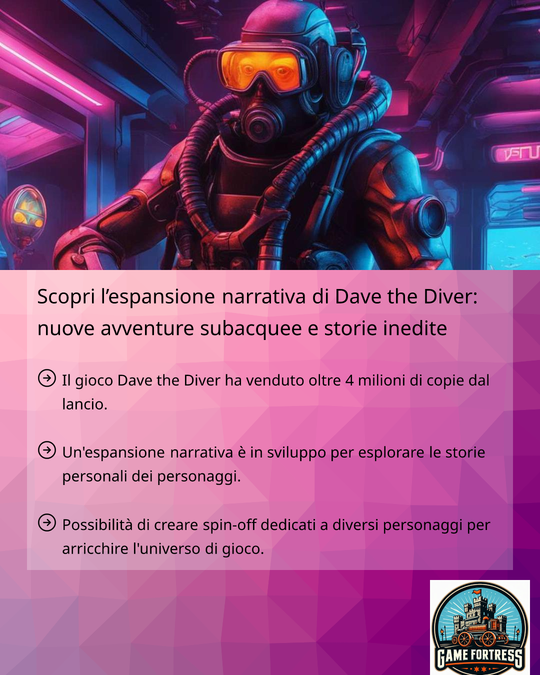 Scopri l'espansione narrativa di Dave the Diver: nuove avventure ...