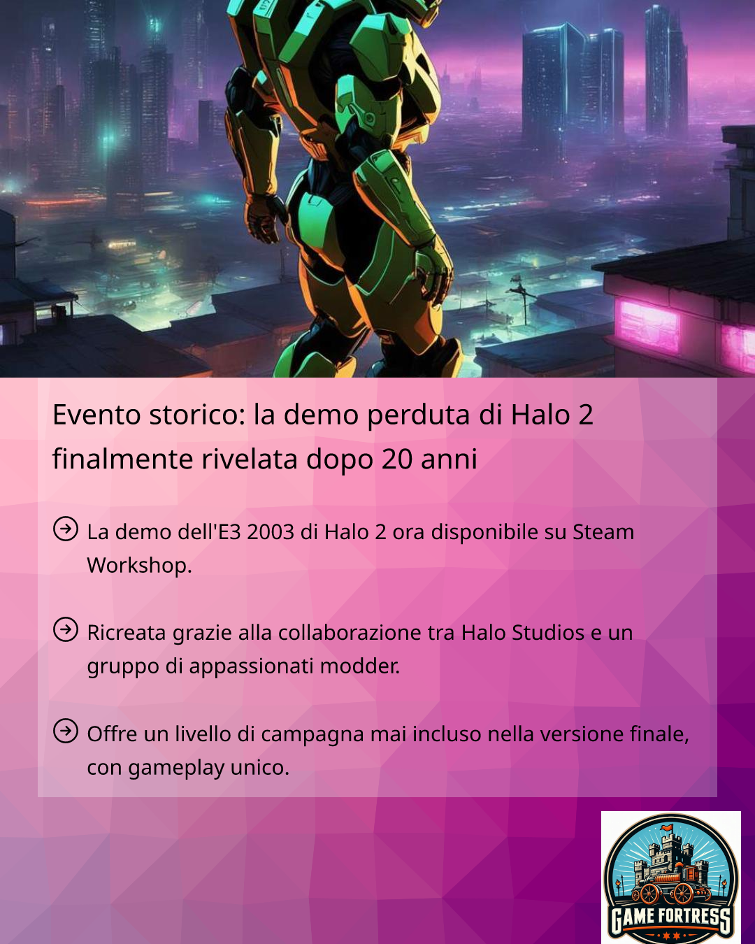 Evento storico: la demo perduta di Halo 2 finalmente rivelata dopo 20 ...