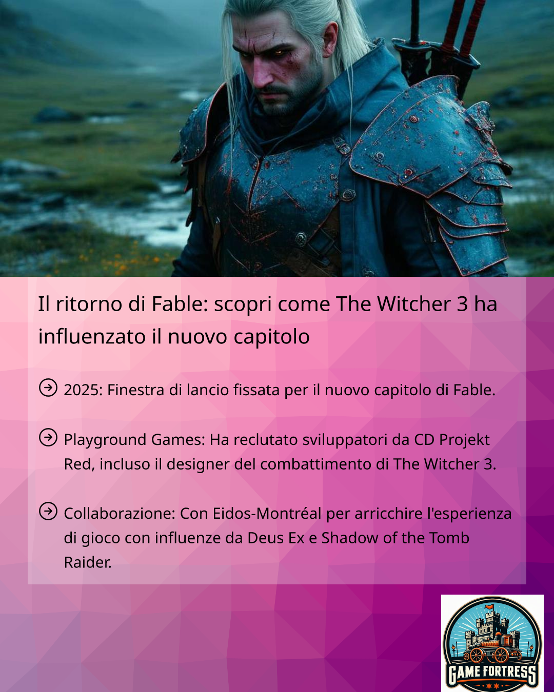 Il ritorno di Fable: scopri come The Witcher 3 ha influenzato il nuovo ...