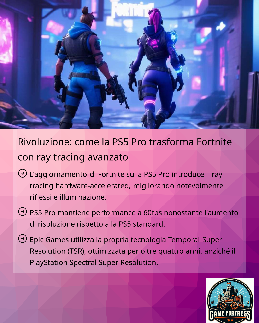 Rivoluzione: come la PS5 Pro trasforma Fortnite con ray tracing ...