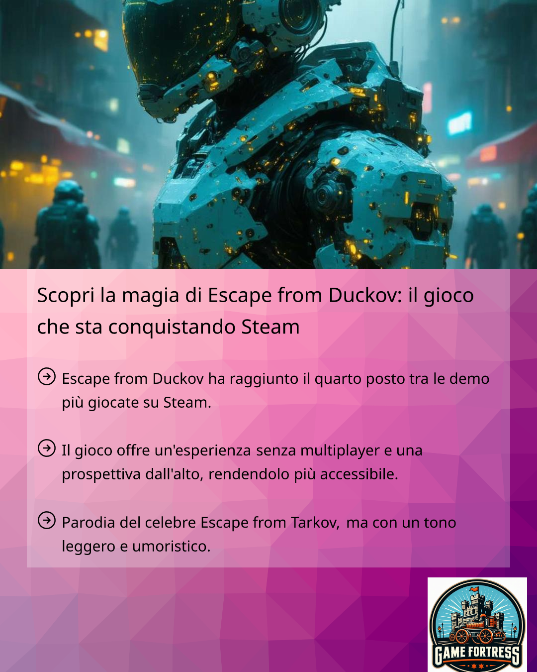 Scopri la magia di Escape from Duckov: il gioco che sta conquistando ...